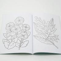 China 4 Colors Paperback Children Coloring Book Printing Customized Design with Paper Cover for sale