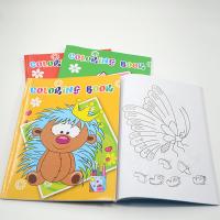 China Soft Hardcover Binding Drawing Book for Kid Baby Memory Colouring Child Board Book for sale
