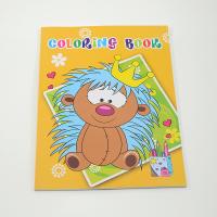 China Soft Hardcover Binding Drawing Book for Kid Baby Memory Colouring Child Board Book for sale