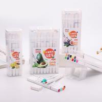 China Student Painting Watercolor Art Marker Pen with Custom Logo and Dual-Side Writing for sale