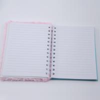 China No Adhesive School Stationary Student Diary with Cute Plush Cover and Custom Print LOGO for sale