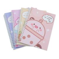 China Soft Cover Personalised Custom Blank Kraft Paper Grid Notebook with Logo for sale