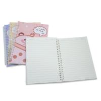 China Soft Cover Personalised Custom Blank Kraft Paper Grid Notebook with Logo for sale