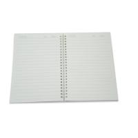China Soft Cover Personalised Custom Blank Kraft Paper Grid Notebook with Logo for sale