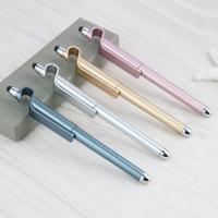 China 25g Custom Logo Printing Double Head Multi-functional Ball Pen for Office Supplies for sale