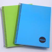 China Pink Hard Cover A5 Custom Printing Notebook with Weekly Daily Planner and Paper Material for sale