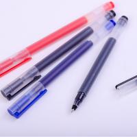 China Automatic Ink Filling Gel Ink Refill Pens 05mm for Bulk Colored Plastic Ballpoint Pen for sale