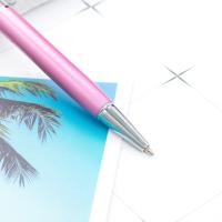 China 240M Writing Length Plastic Rotating Advertising Gift Ballpoint Pen with 2.5g Weight for sale