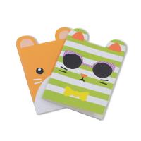 China Cute Cartoon Mini Note Book Elastic Kawaii Stationery Paper Cover for Kids and Girls for sale
