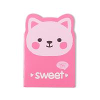 China Cute Cartoon Mini Note Book Elastic Kawaii Stationery Paper Cover for Kids and Girls for sale