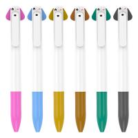China Gel-Ink Cartoon Signature Rollerball Plastic Gel Pen 1.0mm for School and Office for sale
