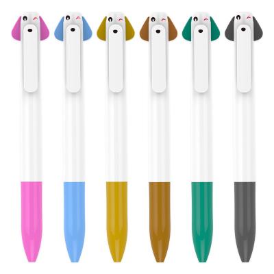 China Gel-Ink Cartoon Signature Rollerball Plastic Gel Pen 1.0mm for School and Office for sale