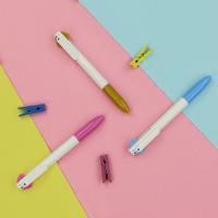 China Gel-Ink Cartoon Signature Rollerball Plastic Gel Pen 1.0mm for School and Office for sale