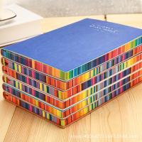 China 2 Colors Memo Pads Style Custom A5 Hardcover PU Leather Journal Planner Printing for sale