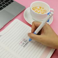 China Gel-Ink Cartoon Signature Rollerball Plastic Gel Pen 1.0mm for School and Office for sale