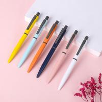 China Customized Color Colour Pen Metal Gel Roller Pens PressBall Gel Pen for Office School for sale