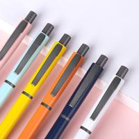 China Customized Color Colour Pen Metal Gel Roller Pens PressBall Gel Pen for Office School for sale