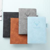 China Thickening A5 PU Leather Diary Notepad with Customized Hardcover Planner Journal Notebook for sale