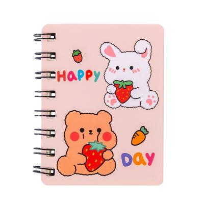 China Fashion Eco A7 Friendly Animal Custom Mini Kawaii Kids Cute Spiral Notebook for Gift for sale