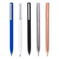 China NO Erasable Metal Black Neutral Gel Pen for Writing on Black Paper Frosted Design for sale