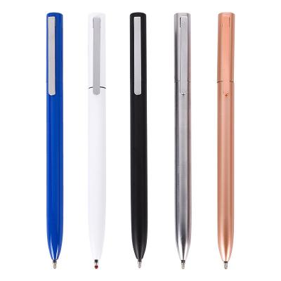 China NO Erasable Metal Black Neutral Gel Pen for Writing on Black Paper Frosted Design for sale