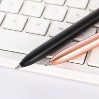 China NO Erasable Metal Black Neutral Gel Pen for Writing on Black Paper Frosted Design for sale