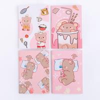 China 2022 Agenda Organizer A7 Size Kid's Cute Note Book with Cartoon Print Self-Adhesive for sale