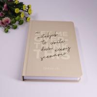 China Custom Hard Cover A5/A6 Notebook for Daily Weekly Planner Diary Journal in 4 Colors for sale