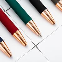 China 240M Writing Metal Office Ballpoint Pen with Custom Logo and Soft Touch Screen Stylus for sale