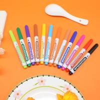 China 20 g/pc Water Floating Pen 2022 Magical Doodle Drawing Pen Erasing Whiteboard Marker for sale