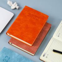 China Efficiently Manage Your Time with 2022 A5 Time Management Kraft Notebook Customizable for sale