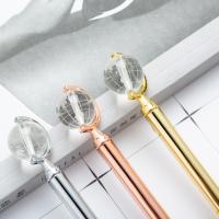 China 2022 Style Creative Globe Pen with Custom Metal Logo and Heat Sensitive Erasable Ink for sale