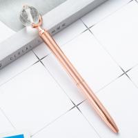 China 2022 Style Creative Globe Pen with Custom Metal Logo and Heat Sensitive Erasable Ink for sale