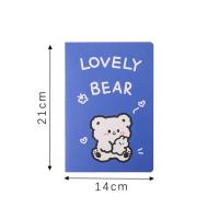 China Kawaii Cartoon Little Bear Notebook A5 Size No Adhesive Perfect for Stationery Lovers for sale