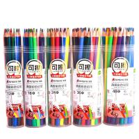 China Customized Logo Personalized Cute Hexagonal Boxes Wood Coloring Pencils for Promotion for sale