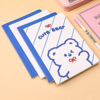 China Kawaii Cartoon Little Bear Notebook A5 Size No Adhesive Perfect for Stationery Lovers for sale