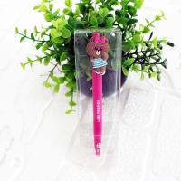 China 0.015kg Assorted Color Kawaii Cute Cartoon Image Stationery Click Presses Gel-Ink Pens for sale