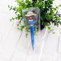 China 0.015kg Assorted Color Kawaii Cute Cartoon Image Stationery Click Presses Gel-Ink Pens for sale