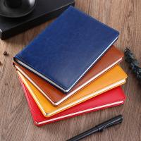 China Hard Cover Portable Custom Classic Blank Notebook PU Leather Waterproof for Students for sale