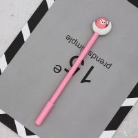 China Stationery Supplies Plastic Cartoon 0.38mm Beautiful Black Gel Pen for Office and School for sale