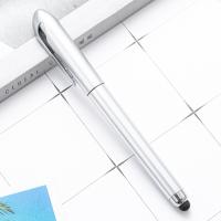 China Soft Touch Screen Metal Stylus Pen with Brass Telescope Barrel and 0.5mm Writing Width for sale