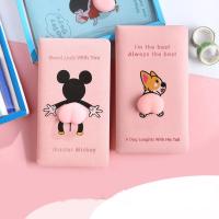 China Customized Logo Soft Cover Cute Cartoon Decompression Fidget Note Book for Students for sale