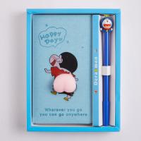 China Customized Logo Soft Cover Cute Cartoon Decompression Fidget Note Book for Students for sale
