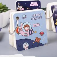 China Creative Cartoon Astronaut Cute Kawaii Memo Pad Self-Adhesive Sticky Paper for Office for sale