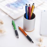 China Logo Printed Ball Point Pen Customized Ballpoint Click Pens Novelty for sale