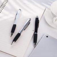 China Logo Printed Ball Point Pen Customized Ballpoint Click Pens Novelty for sale