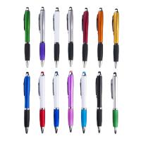 China Logo Printed Ball Point Pen Customized Ballpoint Click Pens Novelty for sale