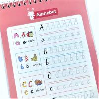 China Reusable Writing Notebook for Kids 4 Books 1 Pen English Magic Practice and Calligraphy for sale