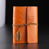 China A6 Retro Notebook Diary Notepad Literature PU Leather for Traveler Journal Planners for sale