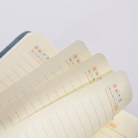 China 80 Sheets Recycled Paper Softcover Notebook for Custom Printing in Eco-friendly Kraft for sale
